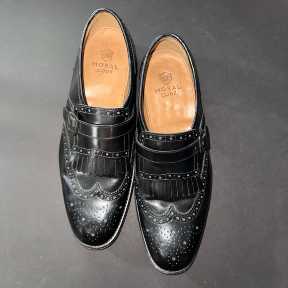 Moral Code | Shoes | Moral Code The Broden Mens Leather Wingtip Kiltie ...